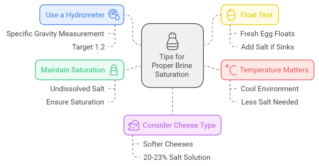 Make and Use Salt Brine for Cheese: A Guide to Brining and Aging